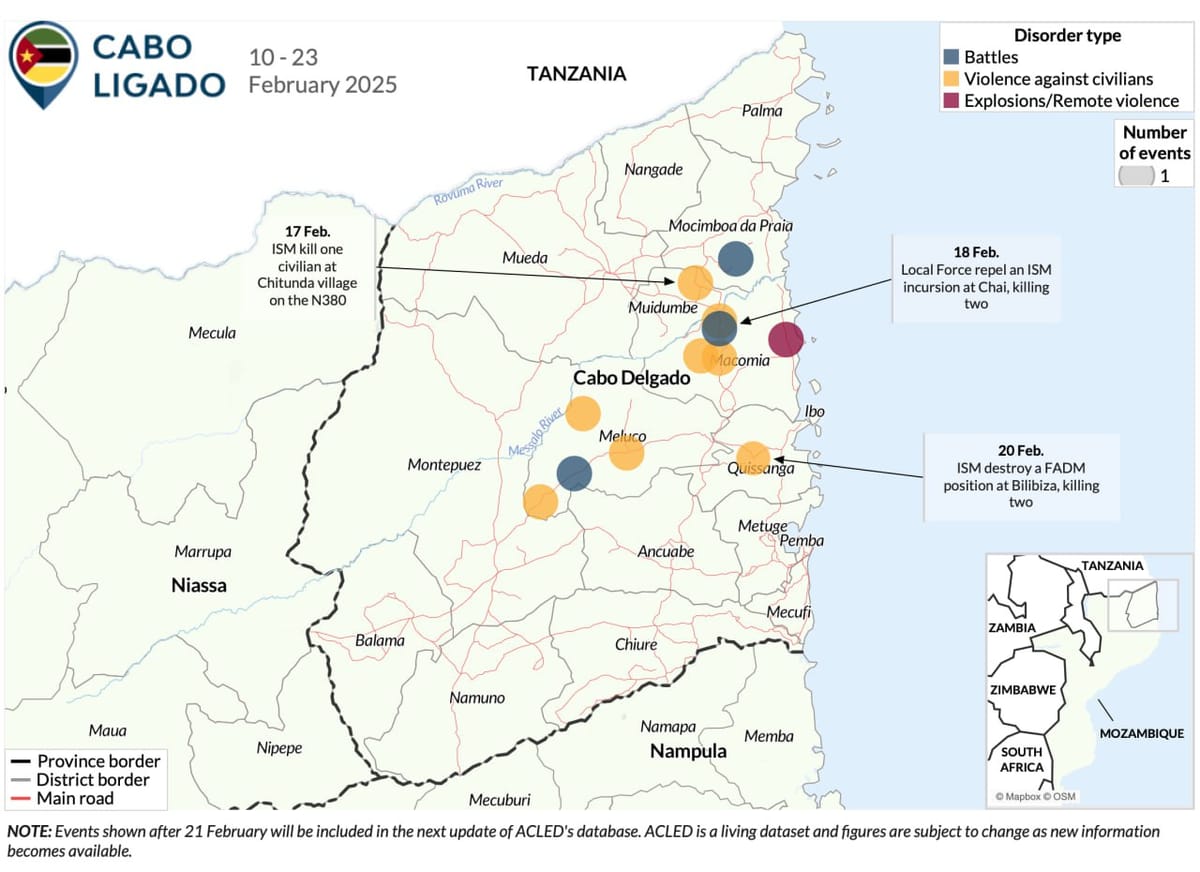 Cabo Ligado Update: 26 February 2025 (10-23 February 2025)