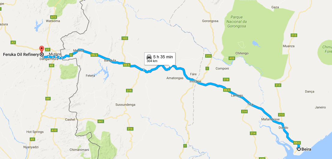 Zimbabwe could limit fuel imports by road to push traffic onto Beira ...